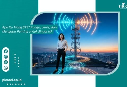 7 Jenis Tower BTS untuk Infrastruktur Telekomunikasi Modern
